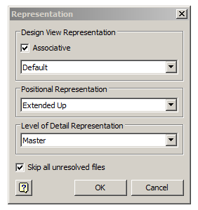 Associatively Set by the Design View Representation Default??? - Autodesk Community