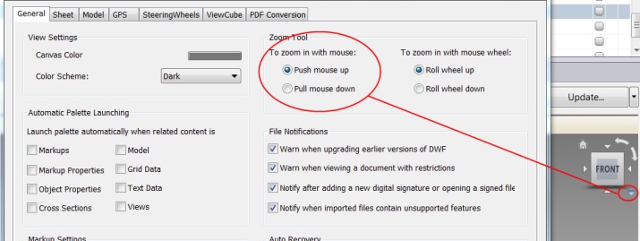 Solved: change the Zoom Wheel behavior - Autodesk Community