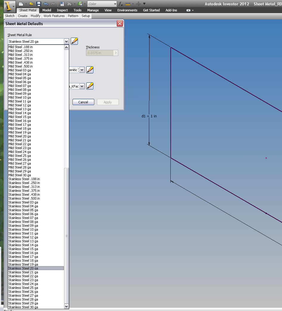 Solved: Sheet Metal Template - Autodesk Community