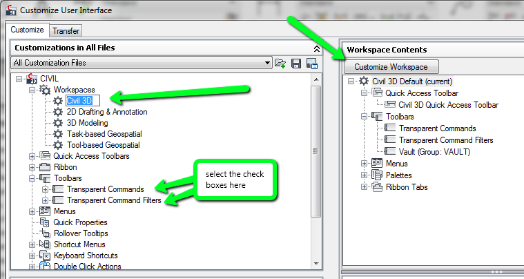 Solved: Transparent Command - Profile - Autodesk Community