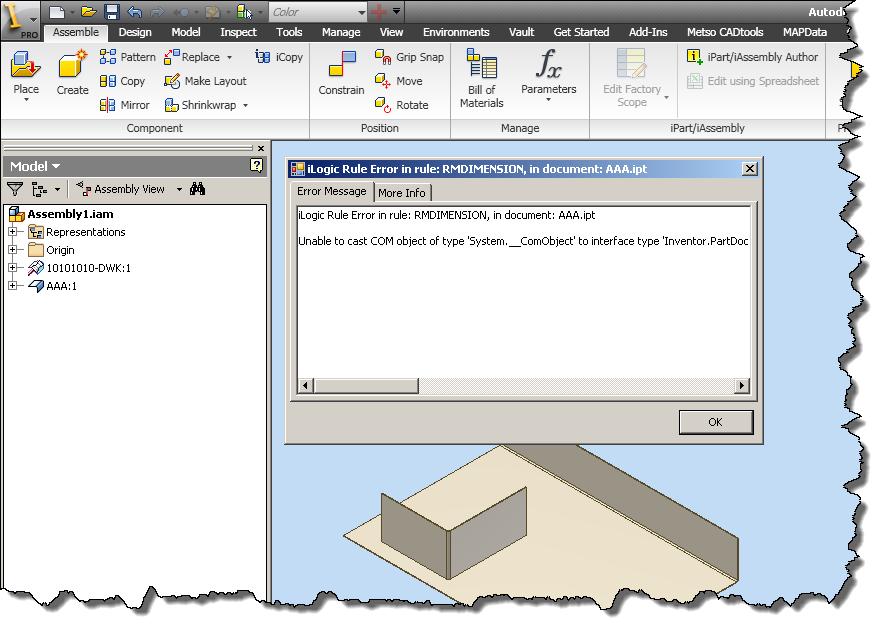 Solved: iLogic - Sheet Metal (Flat Pattern) - Autodesk Community
