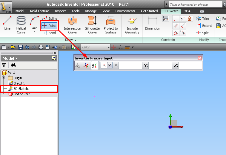 creat work point in assembly - Autodesk Community