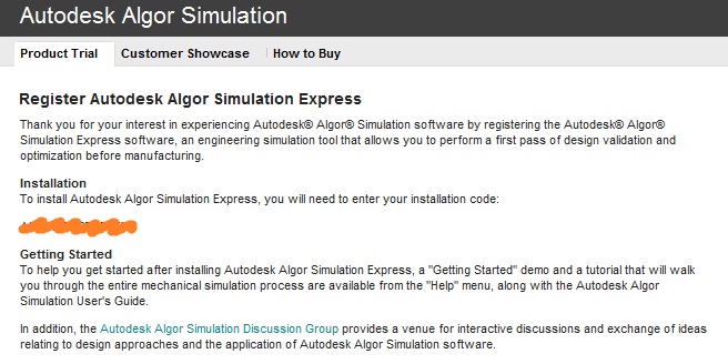 Algor Simulation Express 2011 won't install - Autodesk Community