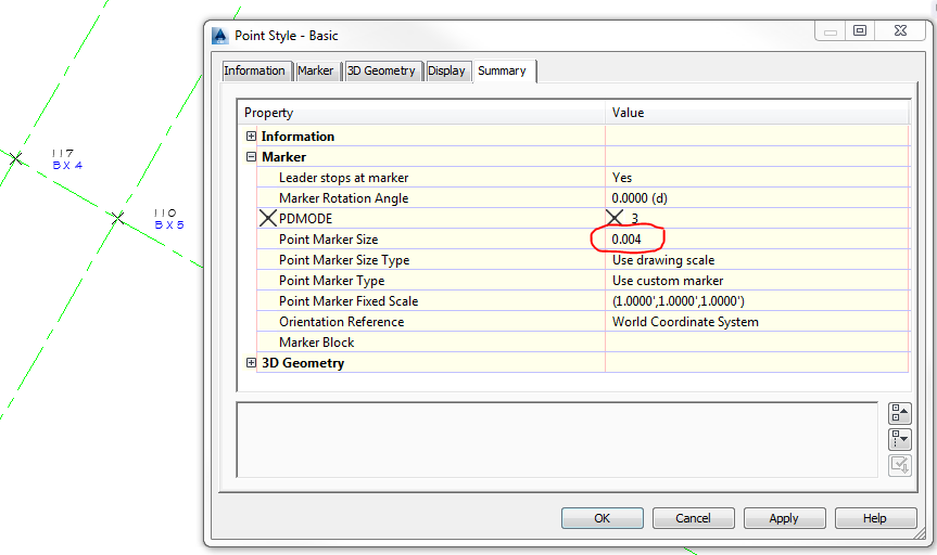 Solved: Point Marker Size - Autodesk Community