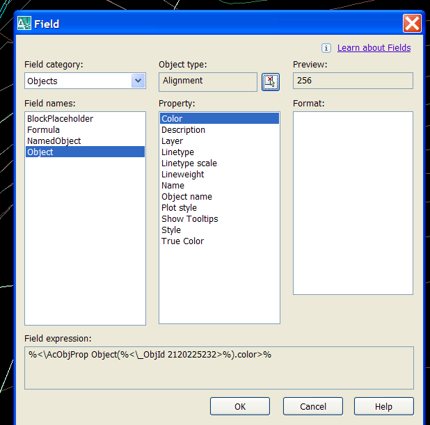 object properties and autocad fields and tables - Autodesk Community