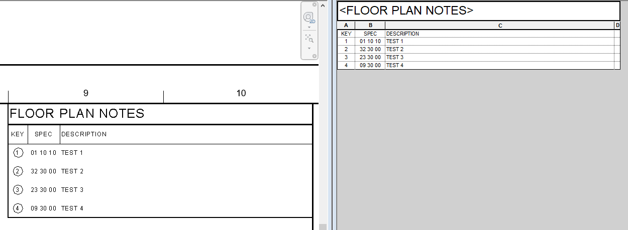 Solved: Keynote Legend Formatting - Autodesk Community