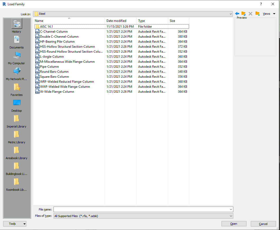 Solved: Miscellaneous Channel Revit Family for Columns - Autodesk Community