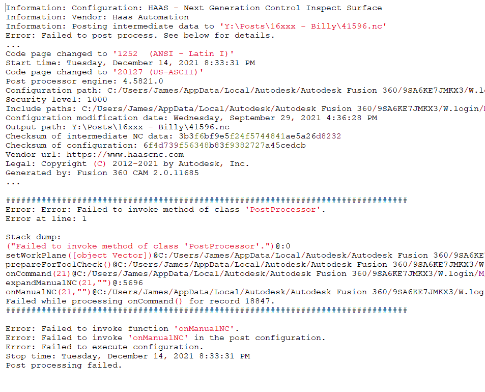 Haas NGC Inspect Surface post processor no longer supports tool break ...