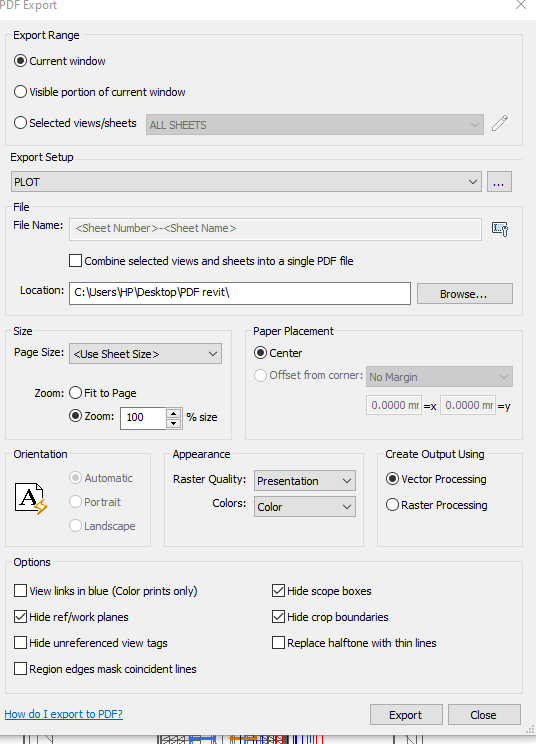 Solved: Revit 22 pdf export - bad 3d quality - Autodesk Community