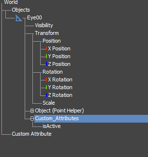 Solved: custom attribute's position in Track View - Autodesk Community