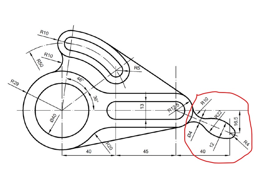A hard part of a drawing - Autodesk Community
