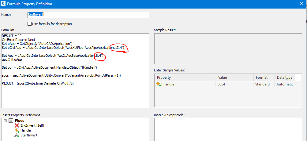 Solved: Property Sets and invert elevation - Autodesk Community