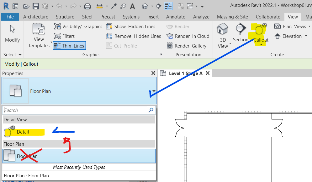 Solved: Detail views vs callouts - Autodesk Community