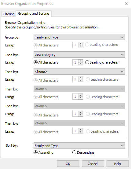 Solved: How can i organise the section in project browser for sections ...