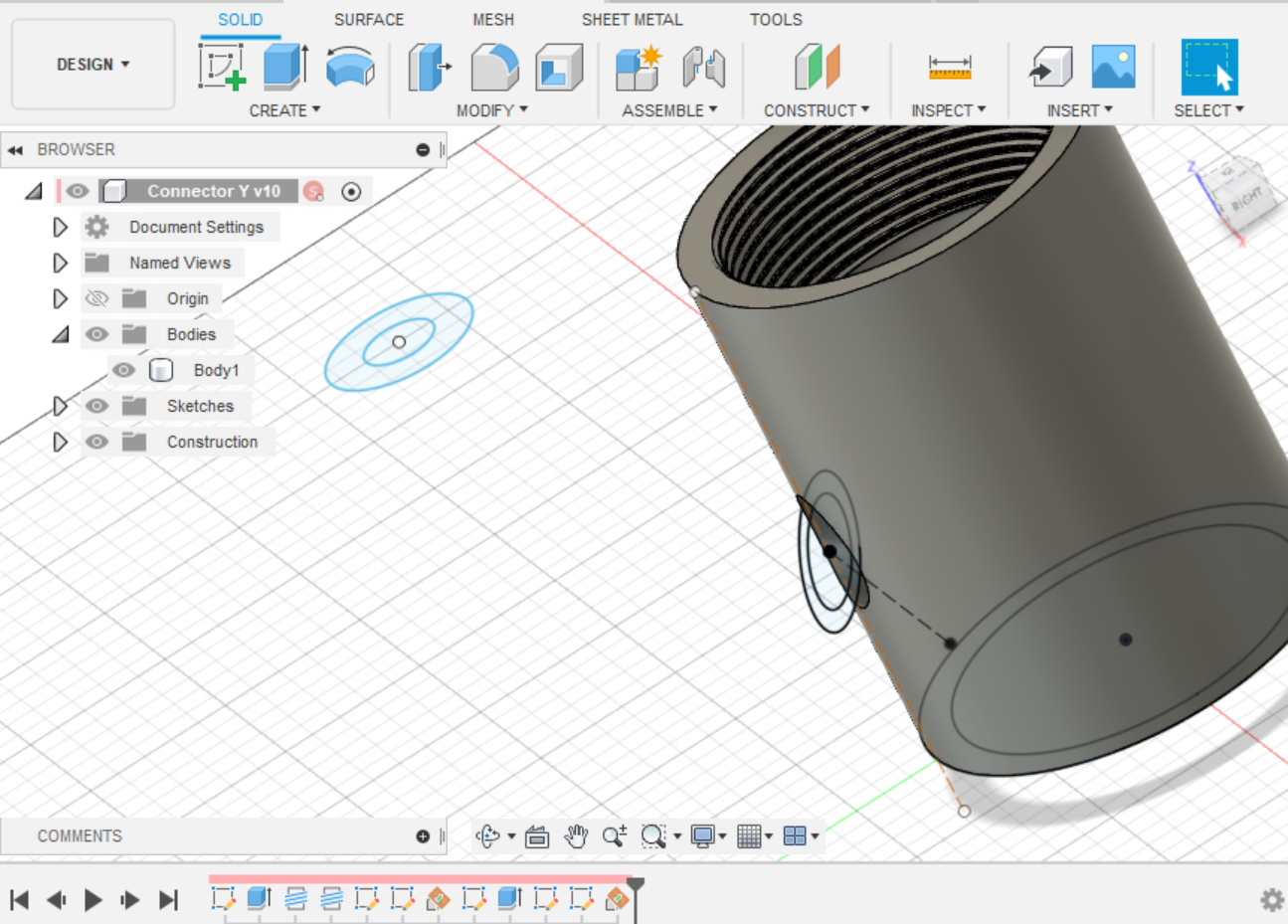 Solved: Best practice for creating a bending body with hollow ...