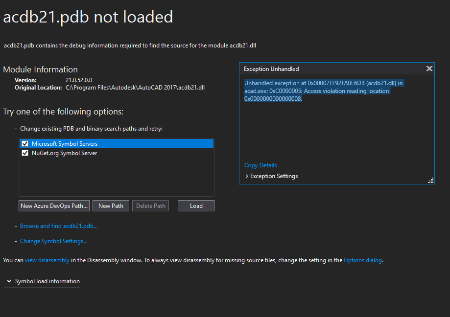 Solved: Missing autodesk symbols acdb21.pdb - Autodesk Community