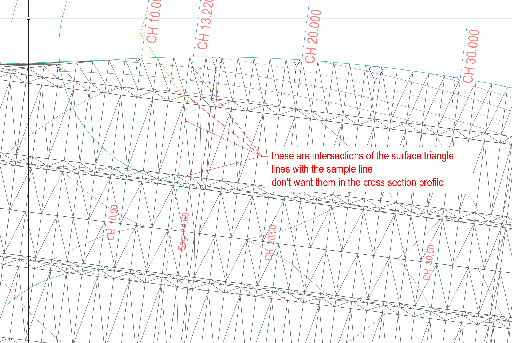 Solved: less info from the tin corridor in section bands - Autodesk ...