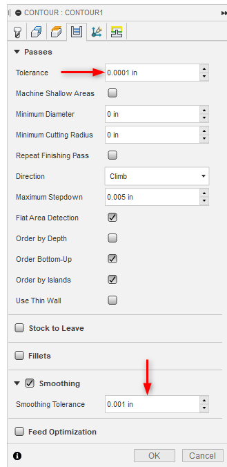 Solved: Whats the best 3d toolpath to use for this variable radius? contour doesn't look great ...