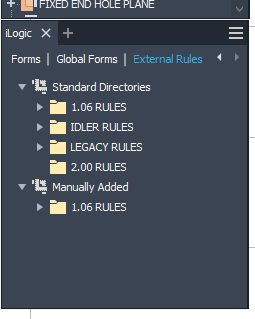 External Rules - Manually Added - Autodesk Community