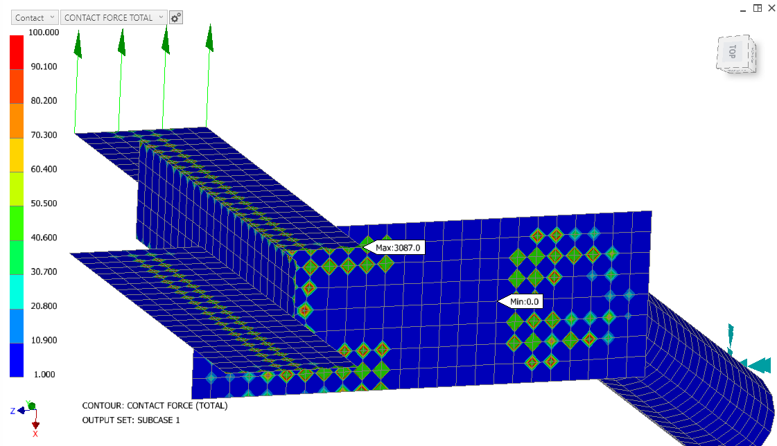 Contact Force Plot for Shell Elements - Autodesk Community