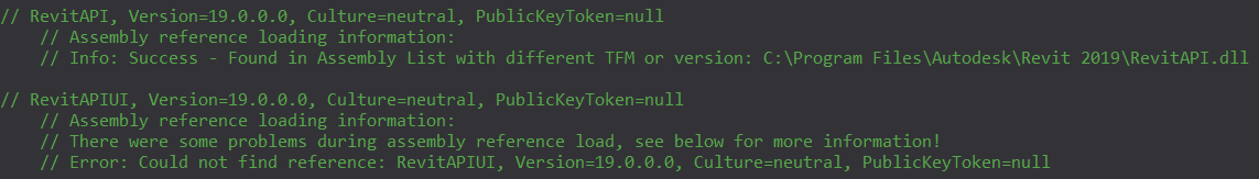 Solved: Inconsistent MissingMethodException - Autodesk Community