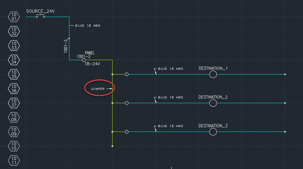 Solved: Terminal Strip as Common Rail - Autodesk Community