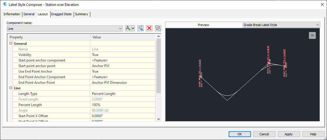 Solved: profile grade break labels - Autodesk Community