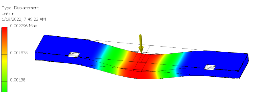3-point bending FEA - Autodesk Community