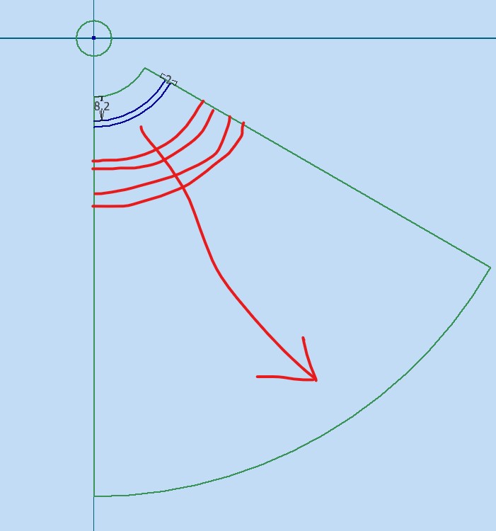 Dynamic Pattern in sktech or feature - Autodesk Community