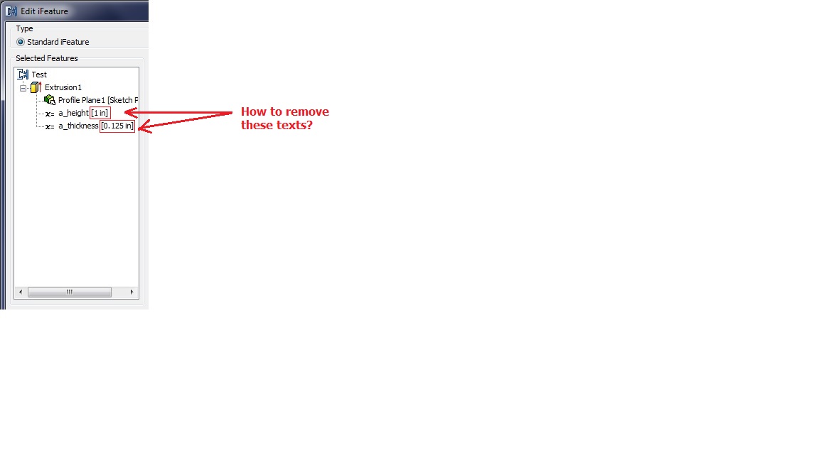 Modifying an iFeature - Autodesk Community