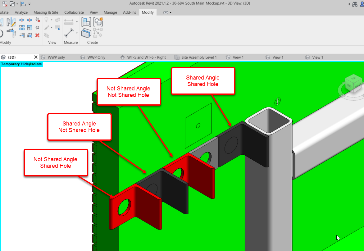 Nested void family not cutting nested host family in when parent family is loaded - Autodesk ...