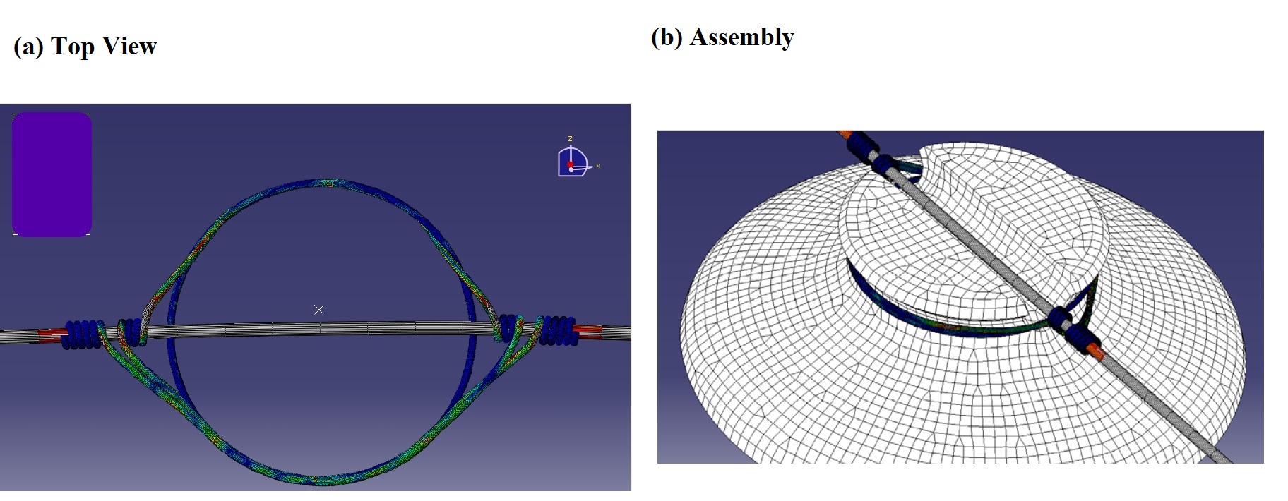 Solved: Modelling wire wrapped around a rod (assembled at the base ...