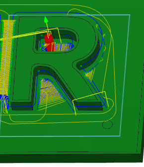 Solved: 3D Adaptive with rest machining - Tool path anomaly - Autodesk Community
