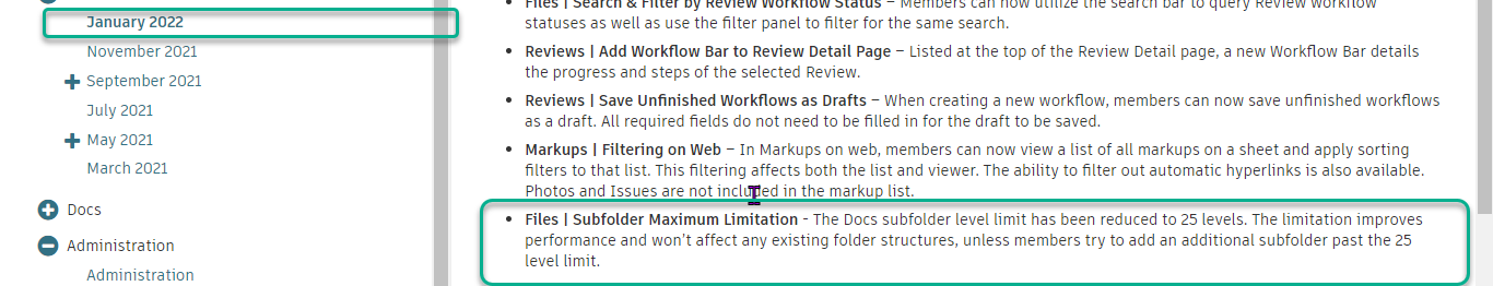 Solved Subfolder Maximum Limitation Autodesk Community 