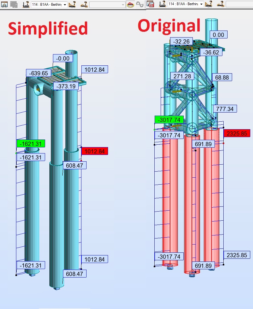 Large tension and compression forces - Autodesk Community