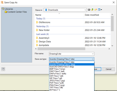 Converting Inventor .idw to Inventor .dwg templates within Inventor ...