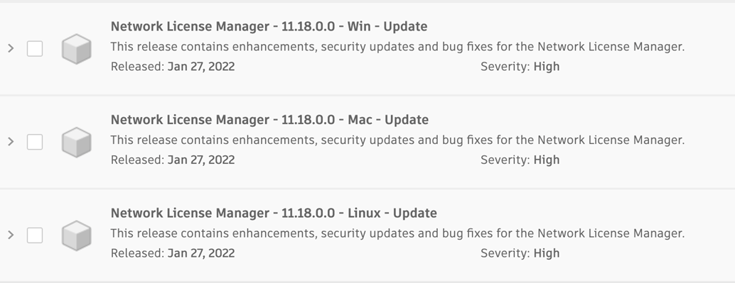 Solved: Network License Manager updates - Autodesk Community