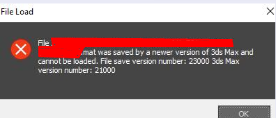 Saving down .mat file to previous version of max - Autodesk Community
