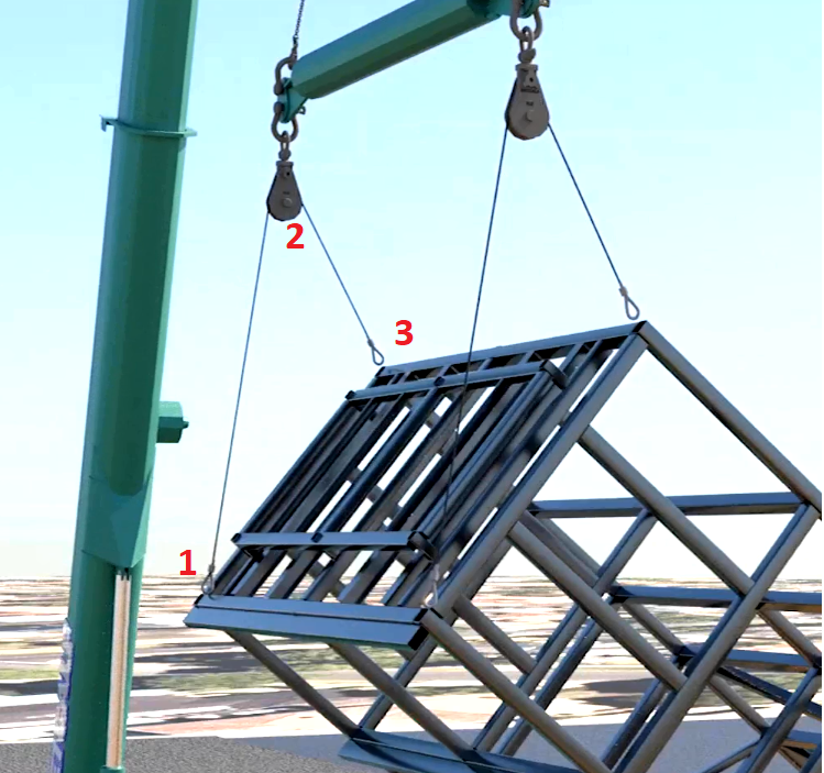 Solved: Tailing a load using two cranes - Autodesk Community