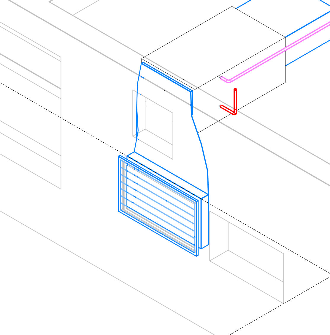 rectangular offset fitting with different size ducts - Autodesk Community