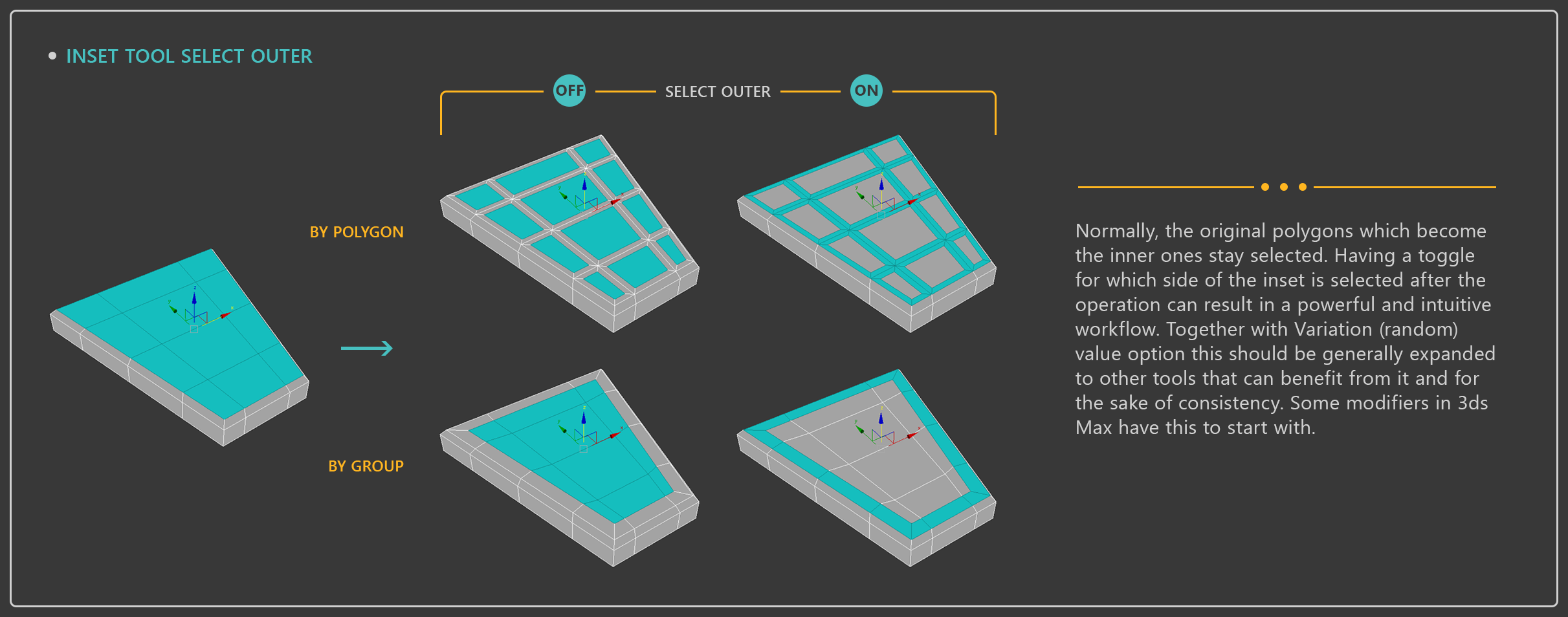 [Inset Tool] A full-fledged tool on par with competition: Offset Even ...