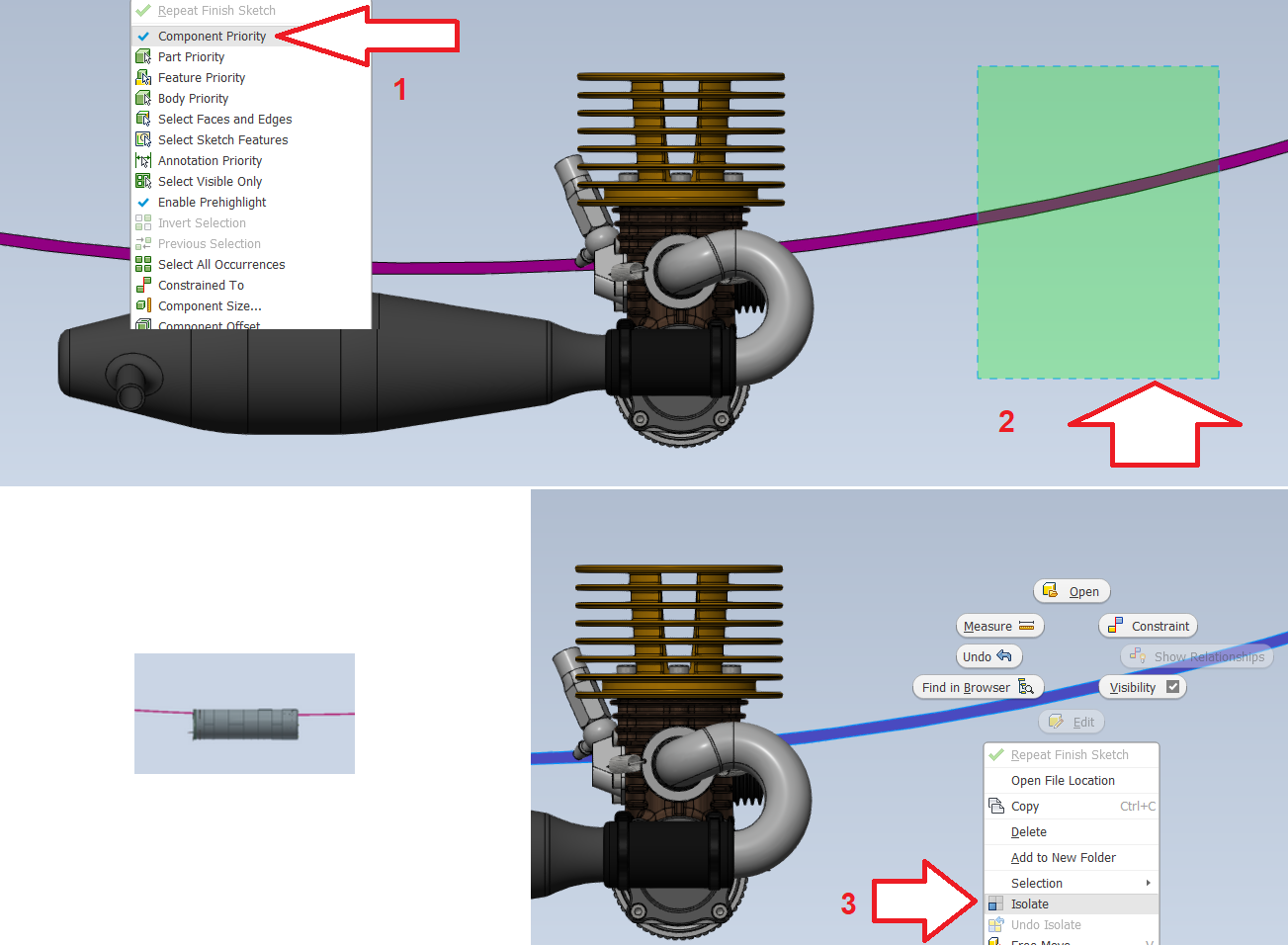 Solved: Big sphere appears in assembly - Autodesk Community
