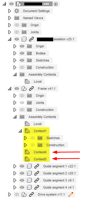 Solved: Find dependencies of a design context - Autodesk Community
