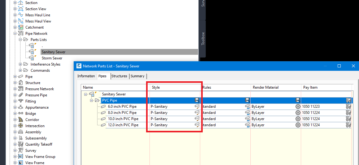 Setting defaults/overrides on profile view - Autodesk Community