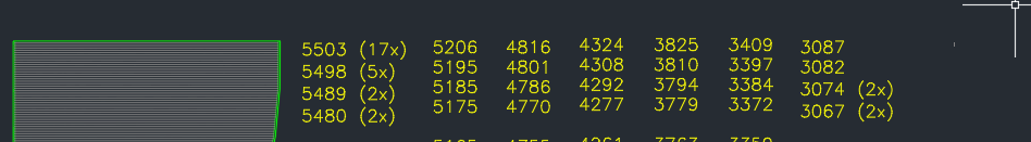 Solved: Lisp edit to list line lengths in columns of 4 - Autodesk Community
