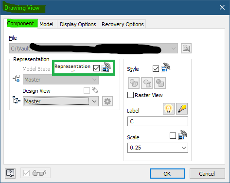 Drawing View Representation - "From Base" - Autodesk Community