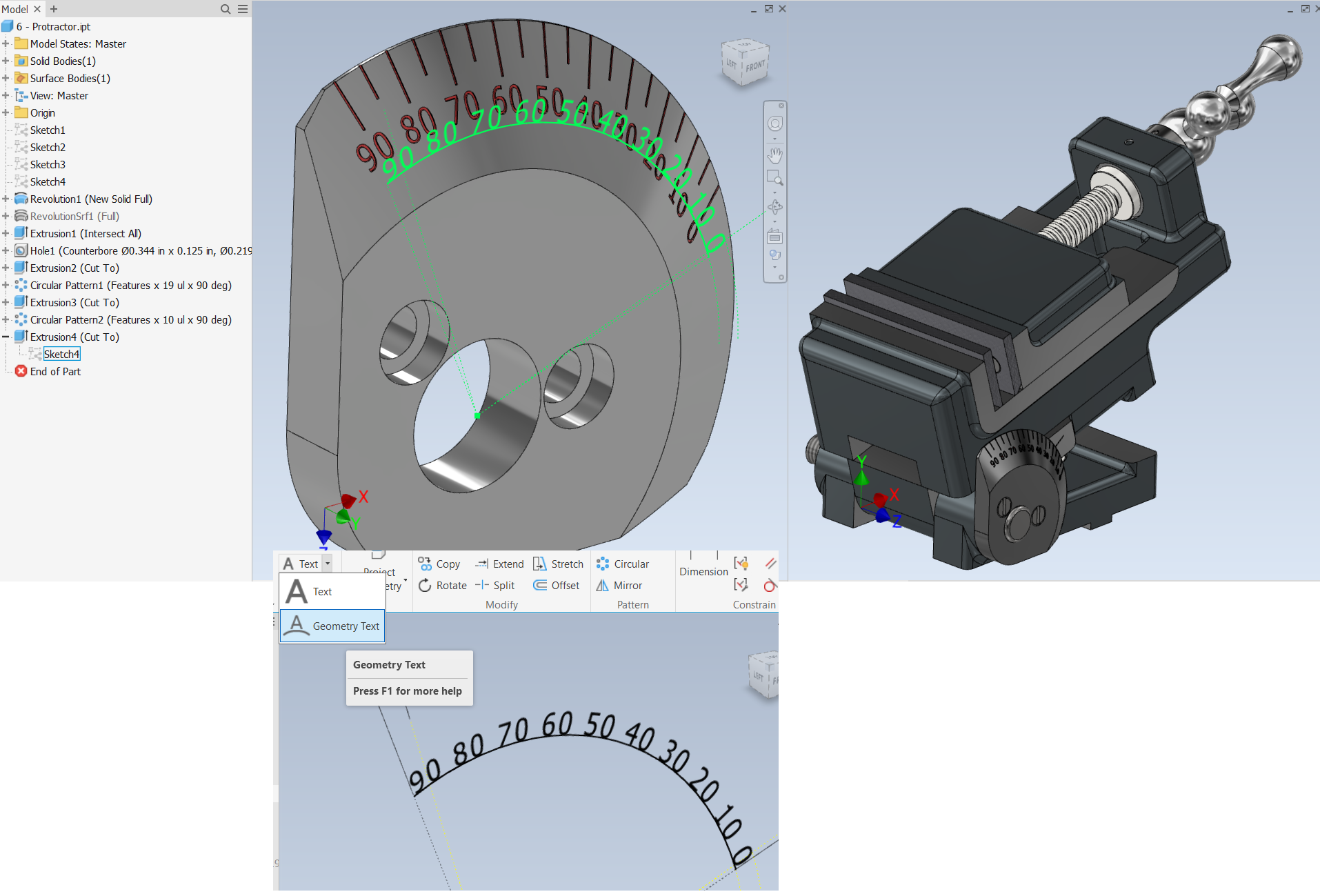 Protractor Numbers - Autodesk Community