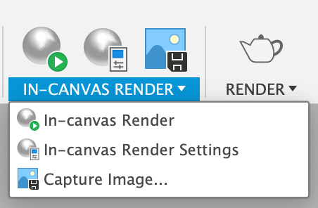 In-Canvas Rendering Settings - Autodesk Community