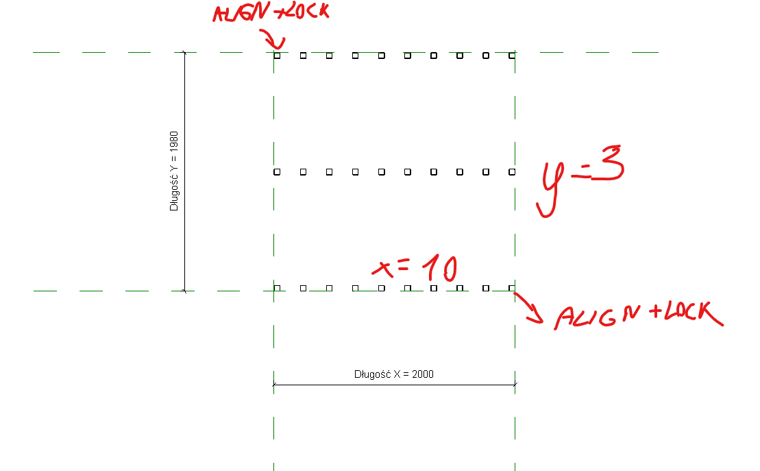 Parametric Array with rows and collumns - Autodesk Community