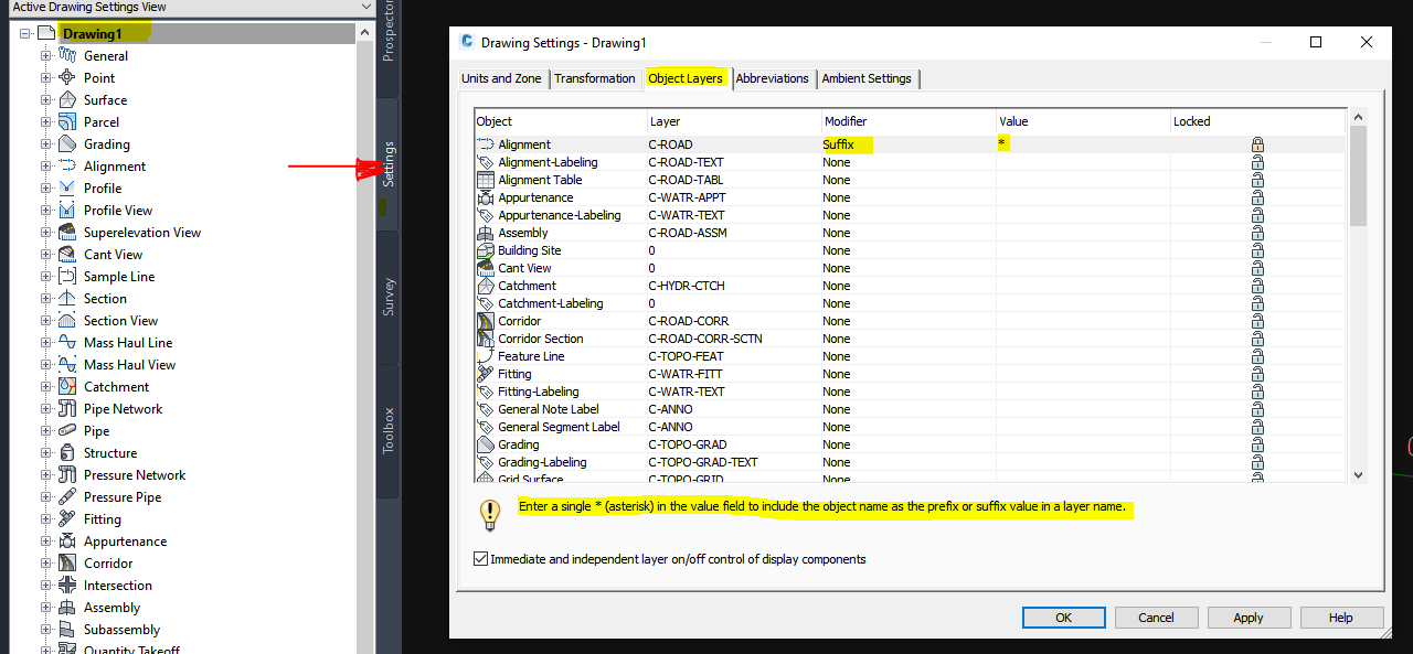 Solved: ALIGNMENT LOCKING - Autodesk Community